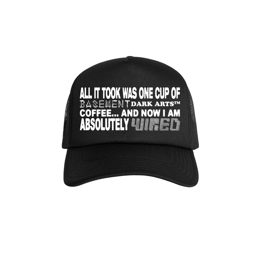 WIRED TRUCKER CAP - Black – Dark Arts Coffee